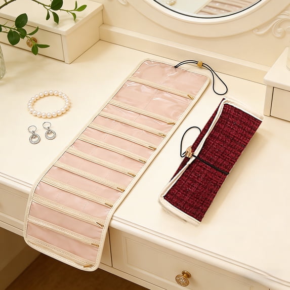 Dianli Gifts Travel Jewelry Organizer Large Capacity Portable Jewelry ...