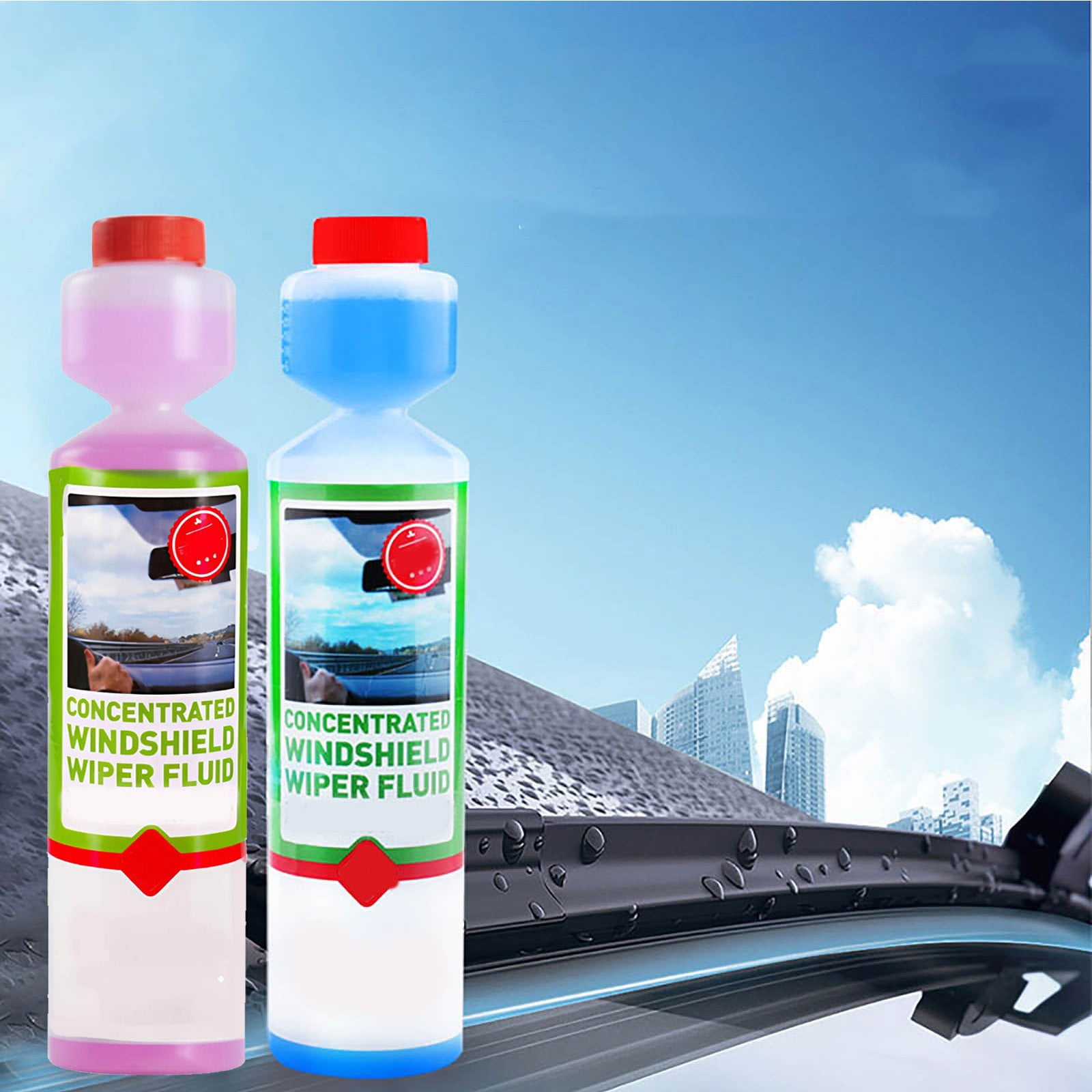 Dianli Gifts Windshield Fluid Concentrate 270ml High Performance Glass ...