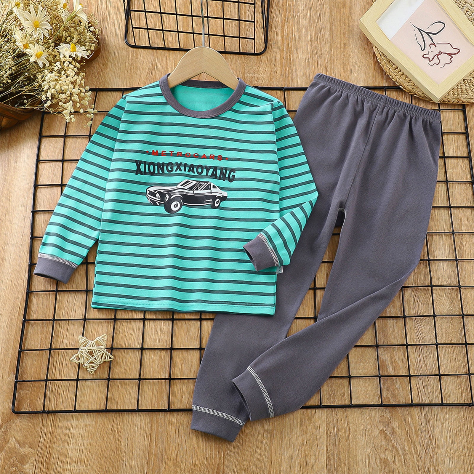 Dianli Girls Tunic Casual Blouse Loose Fit Long Sleeve Crew Neck ...
