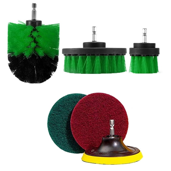 Dianli Grout Brush Set Grout Power Cleaning Brush 6 Piece Combo Tool ...