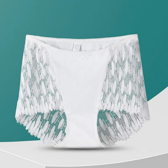 Dianli Lingerie High-Waist Lace Shapewear Panties Women's Plus-Size ...