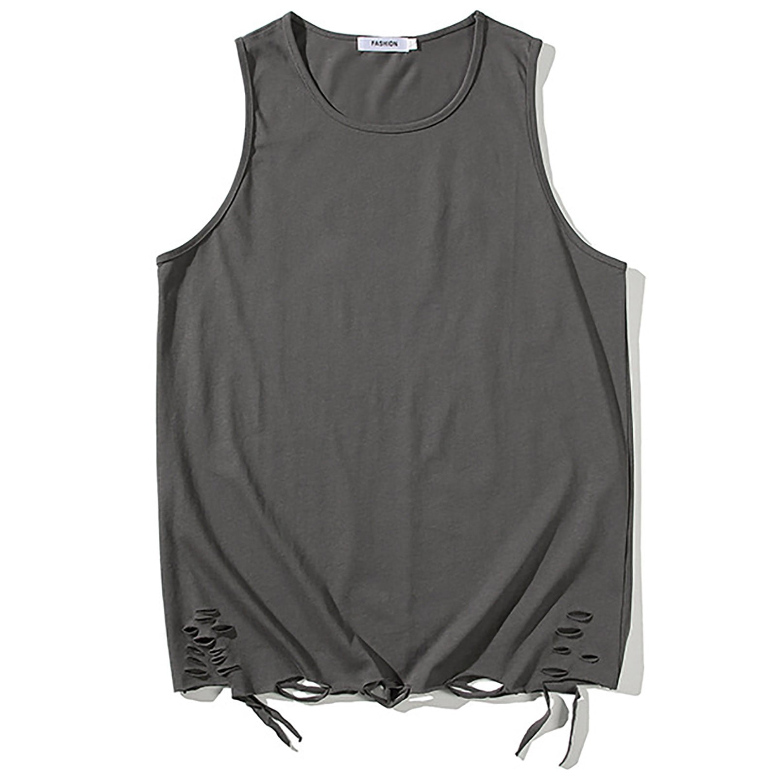 Dianli Men's Athletic Compression Shirts Gym Yoga Crew Neck Basic Summer Beach Loose Fit ...