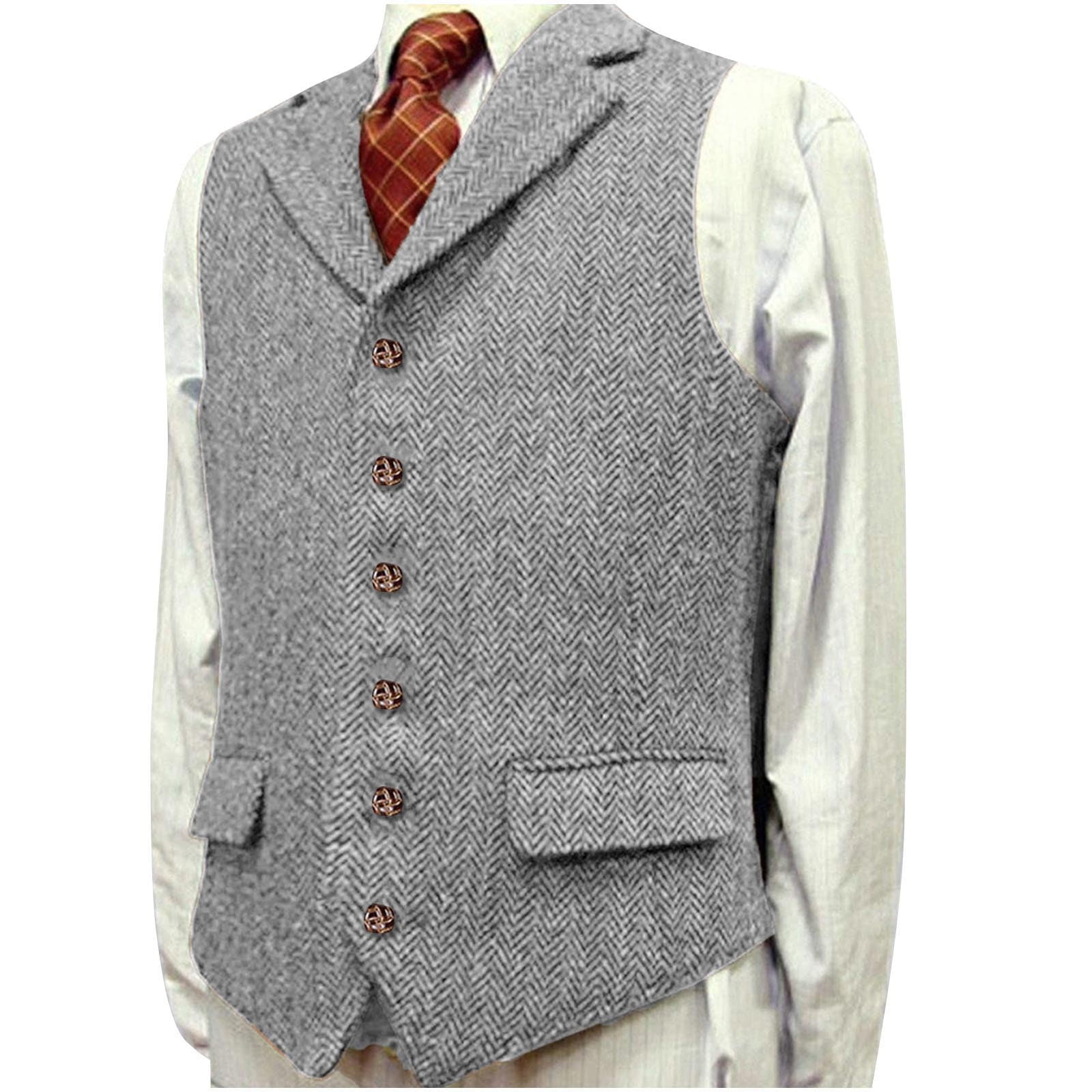 Dianli Men's Originals Stretch Cotton Pack Slim V Neck Basic Summer Beach Loose Fit Sleeveless ...