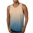 Dianli Men’s Performance Tank Tunic Crew Neck Summer Beach Vacation Loose Fit Sleeveless Casual ...