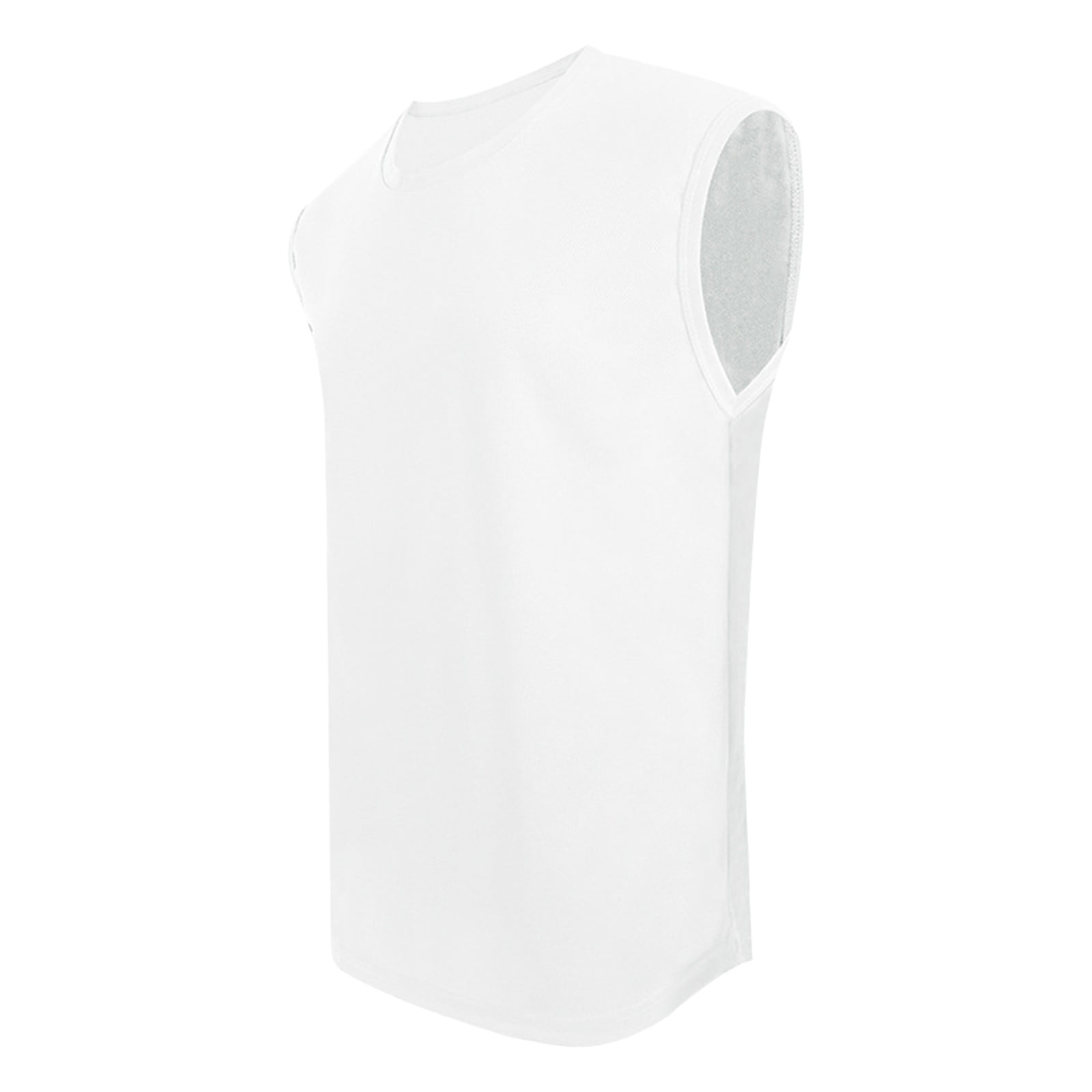 Dianli Men's Tank Undershirts Gym Yoga Crew Neck Basic Summer Beach Loose Fit Sleeveless Casual ...