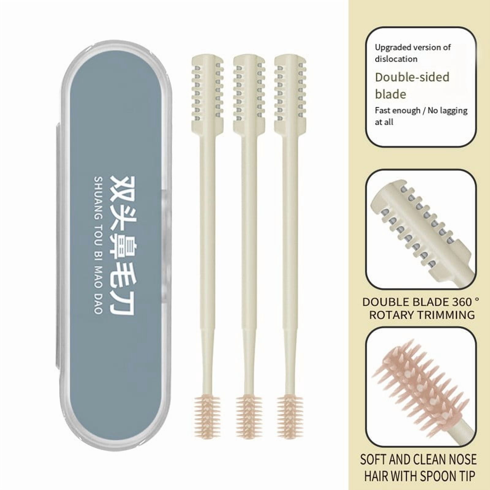 Dianli Nose Hair Trimmer 360 Degree Rotation Safe Portable Compact ...