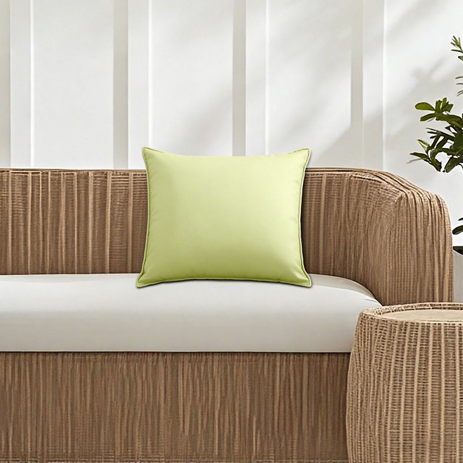 Dianli Patio Outdoor Waterproof Pillowcase Modern Solid Color Cushion ...