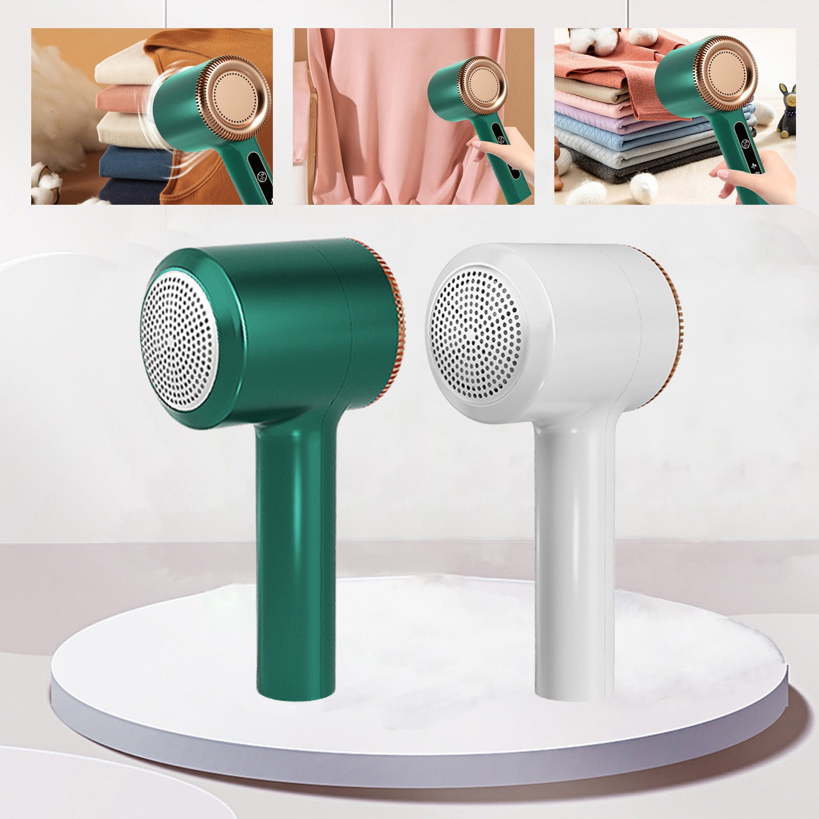 Dianli Rechargeable Fabric Lint Remover for Clothes, Furniture, 3-Speed ...