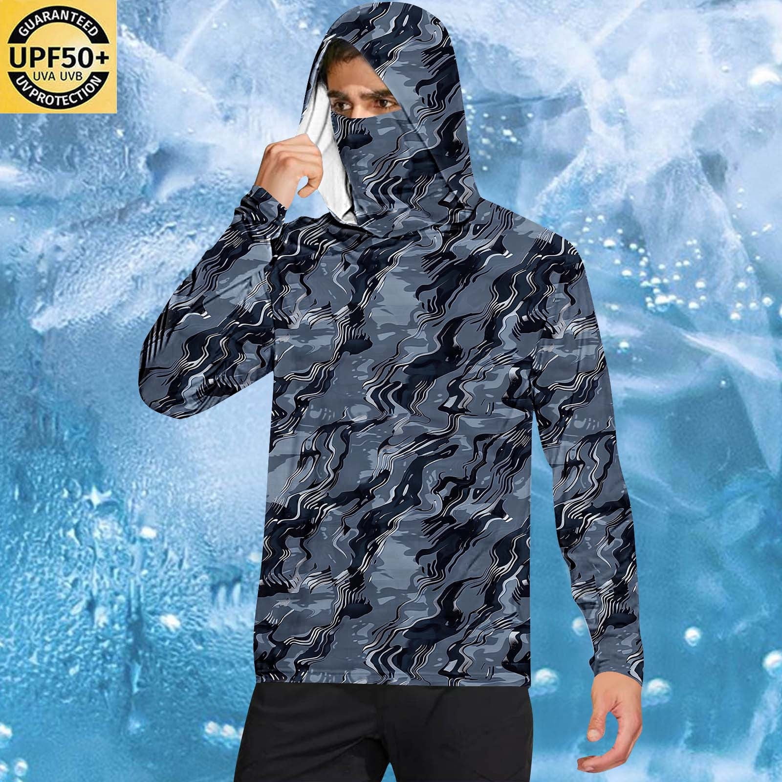 Dianli Summer Outdoor Men's Breathable Long Sleeve Hooded Sun Shirt ...