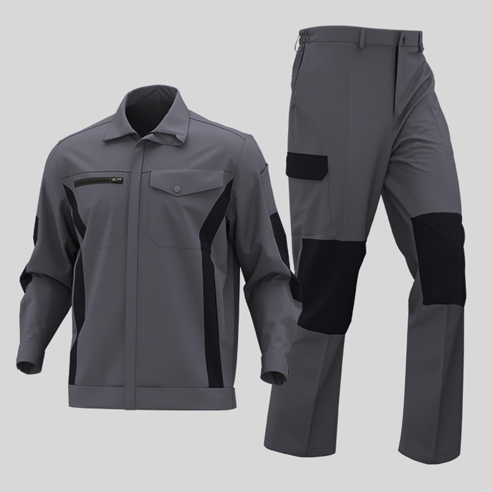Dianli Track Suits Mens Mens Utility Clothing Set Color Block Long ...