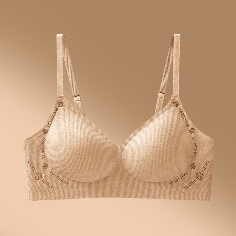 Dianli Wireless Seamless Push-Up Gather Foldable Anti-Sagging Bra Lift ...