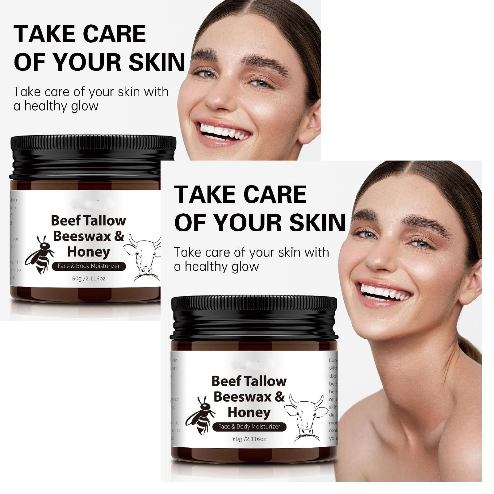 Dianopex Butter Tallow Honey Facial Body Moisturizer Beef Tallow And