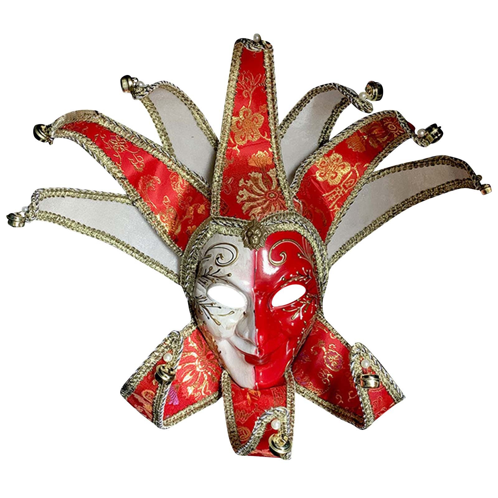 Dianopex Carnival Party Masquerade Masks Bar Performance Props Dress Up ...