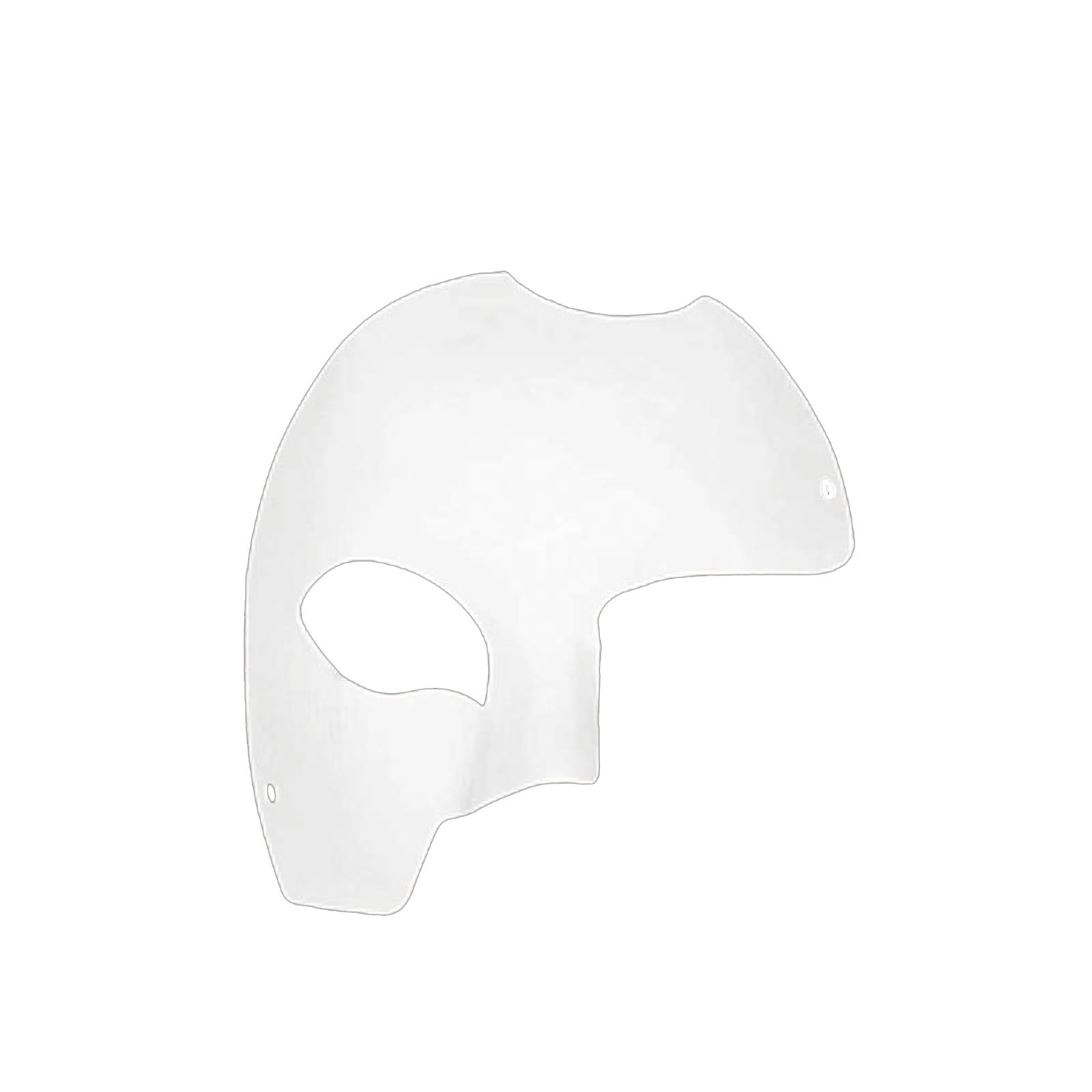 Dianopex DIY Paper Masks Half Face Masquerade Mask Paintable Blank ...