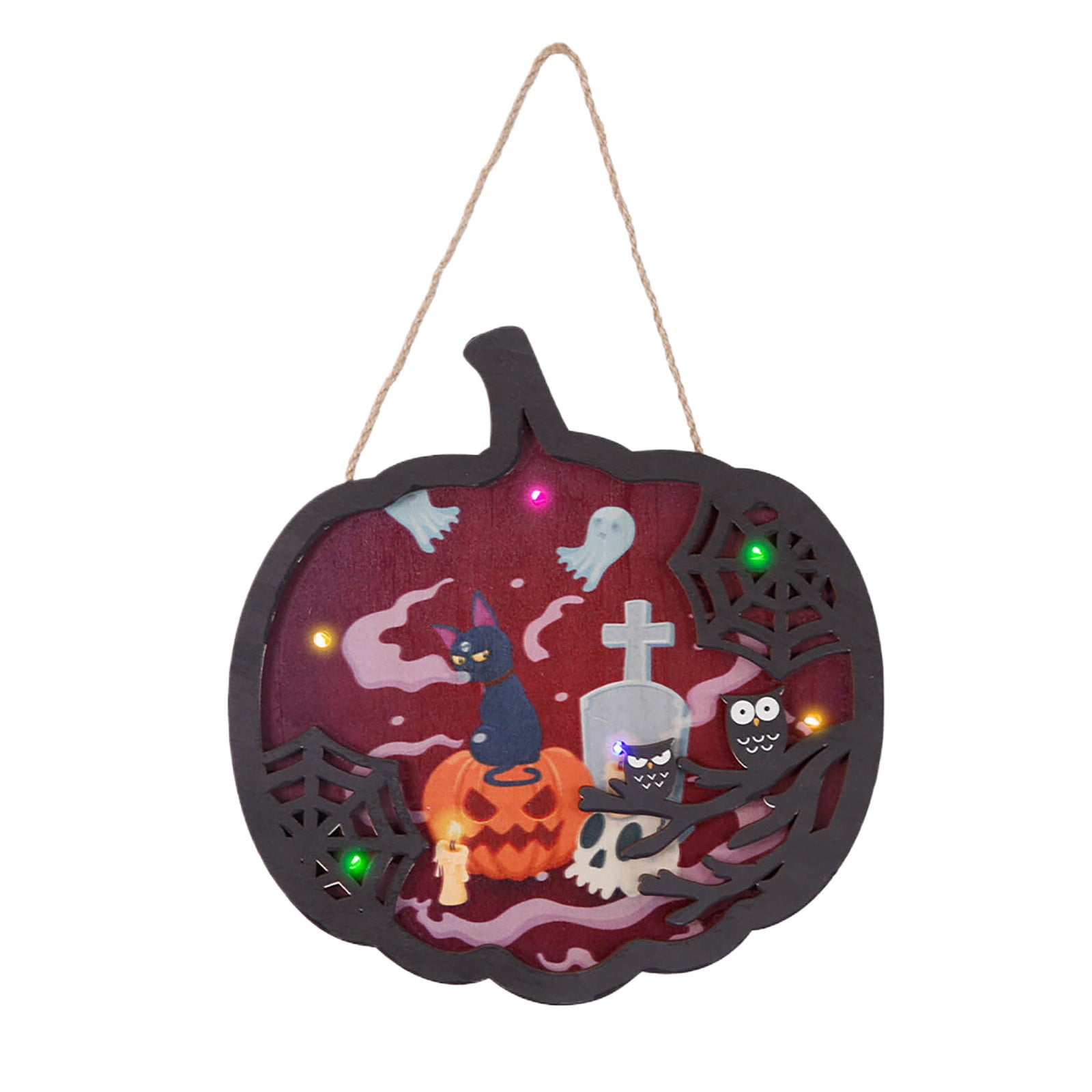 Dianopex Wooden Signboard Illuminating Festival Atmosphere Decoration ...