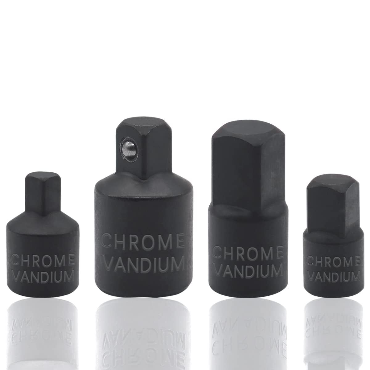 Dianrui 4 PCS Socket Adapter Set,3/8 to 1/2 socket adapter,3/8 to 1/4 ...