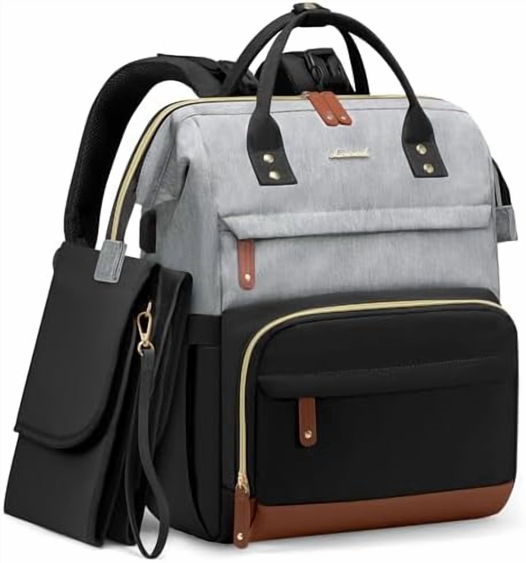 Diaper Bag Backpack, Baby Bag with Changing Station, Large Diaper ...