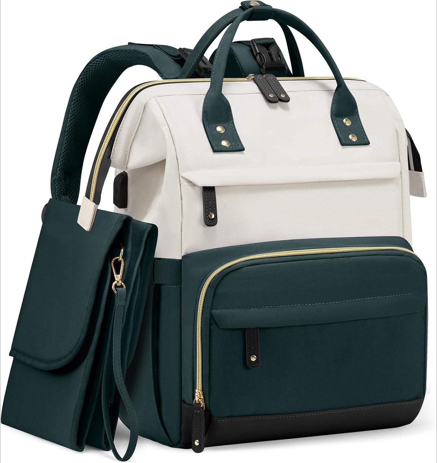 Diaper Bag Backpack, Baby Bag with Changing Station, Large Diaper ...