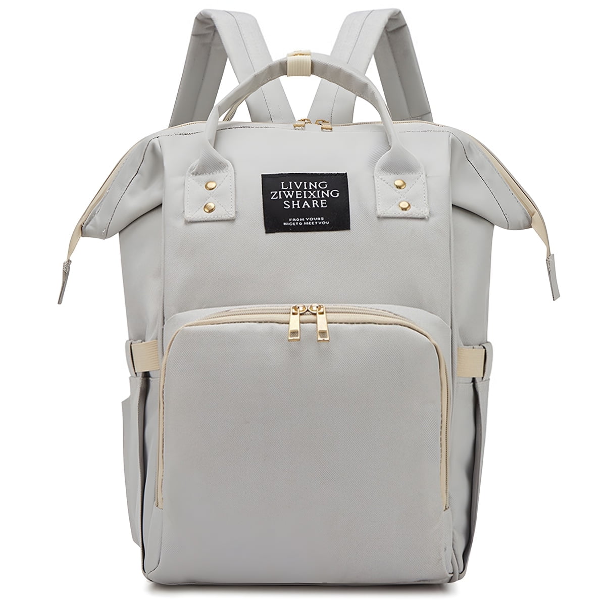 HDJ Multi-Functional Baby Diaper Bag Backpack, Cute Waterproof Large ...