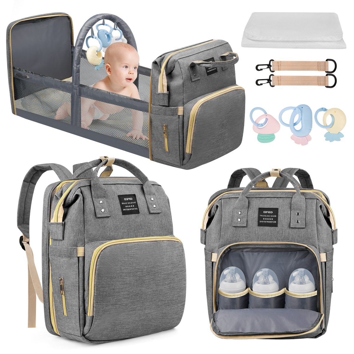 Mom Canvas Bag With Flower Grocery Diaper Bags Mothers Day Gifts For ...