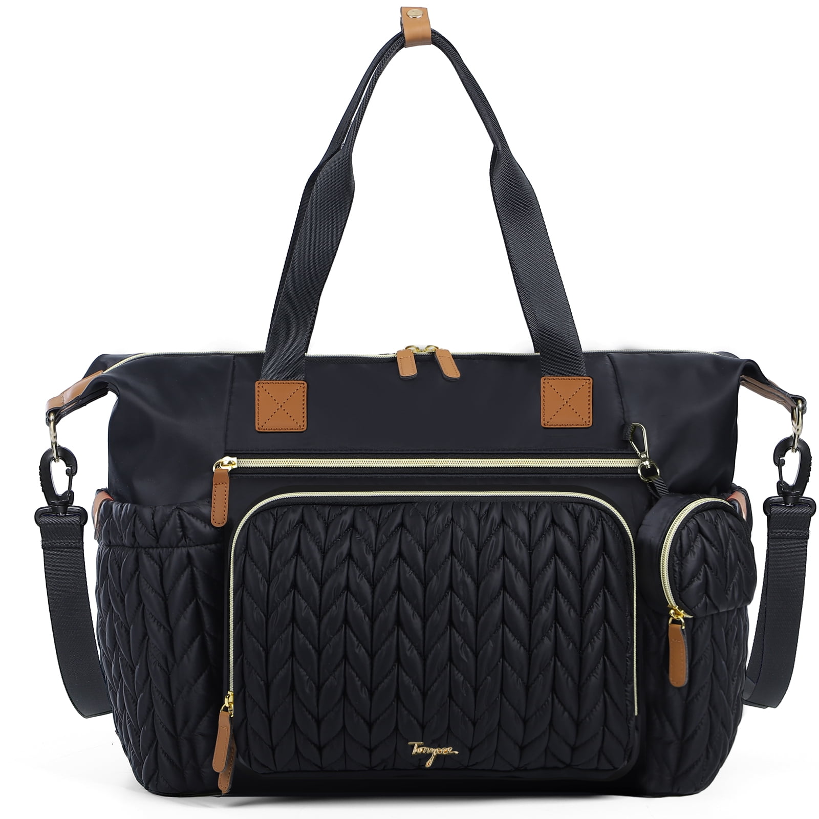 Diaper Bag Tote, Large Diaper Bags Waterproof, Hospital Bag for Labor ...