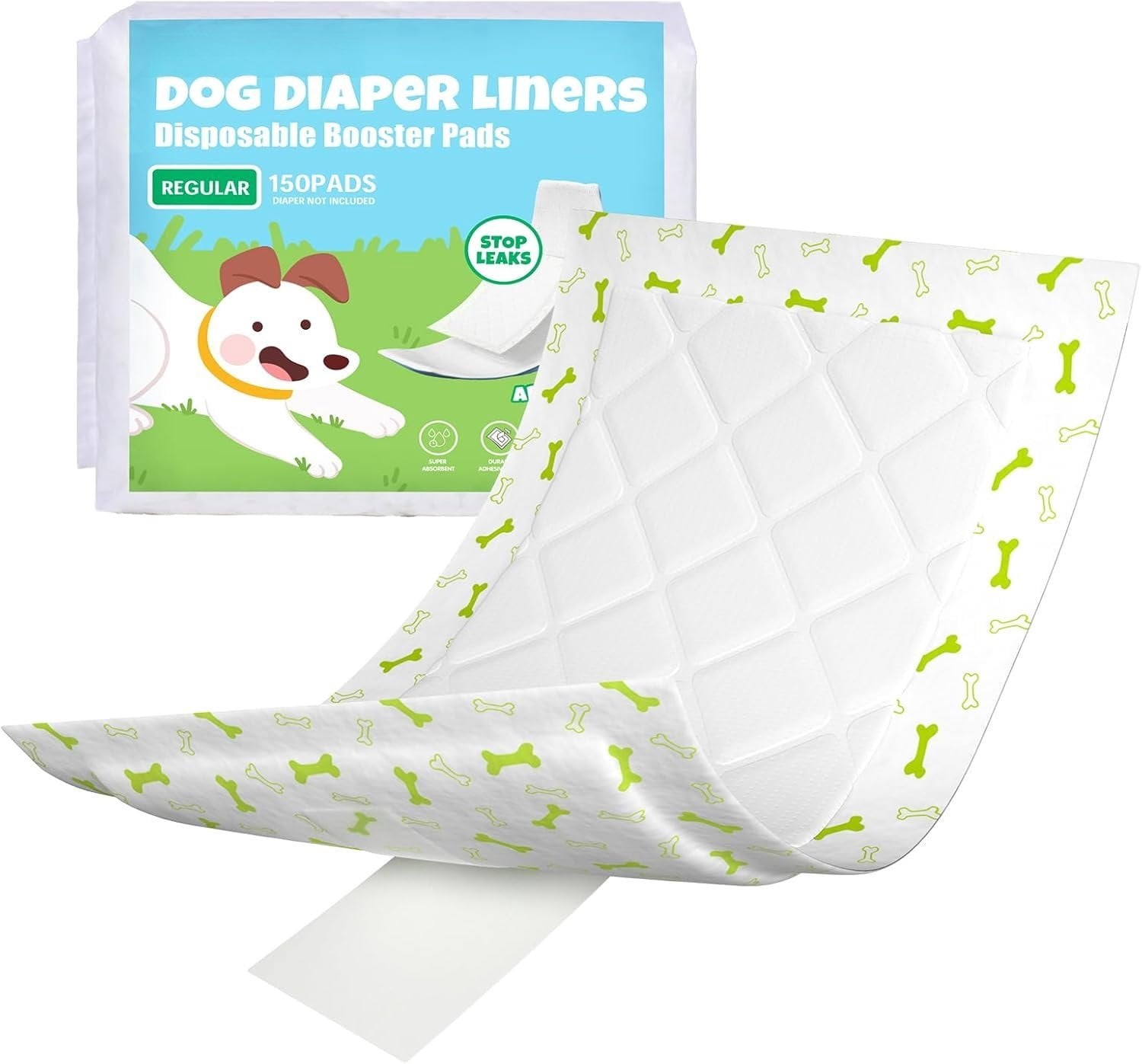 Diaper Liners 150 count, Disposable Diapers Inserts for Male & Female ...