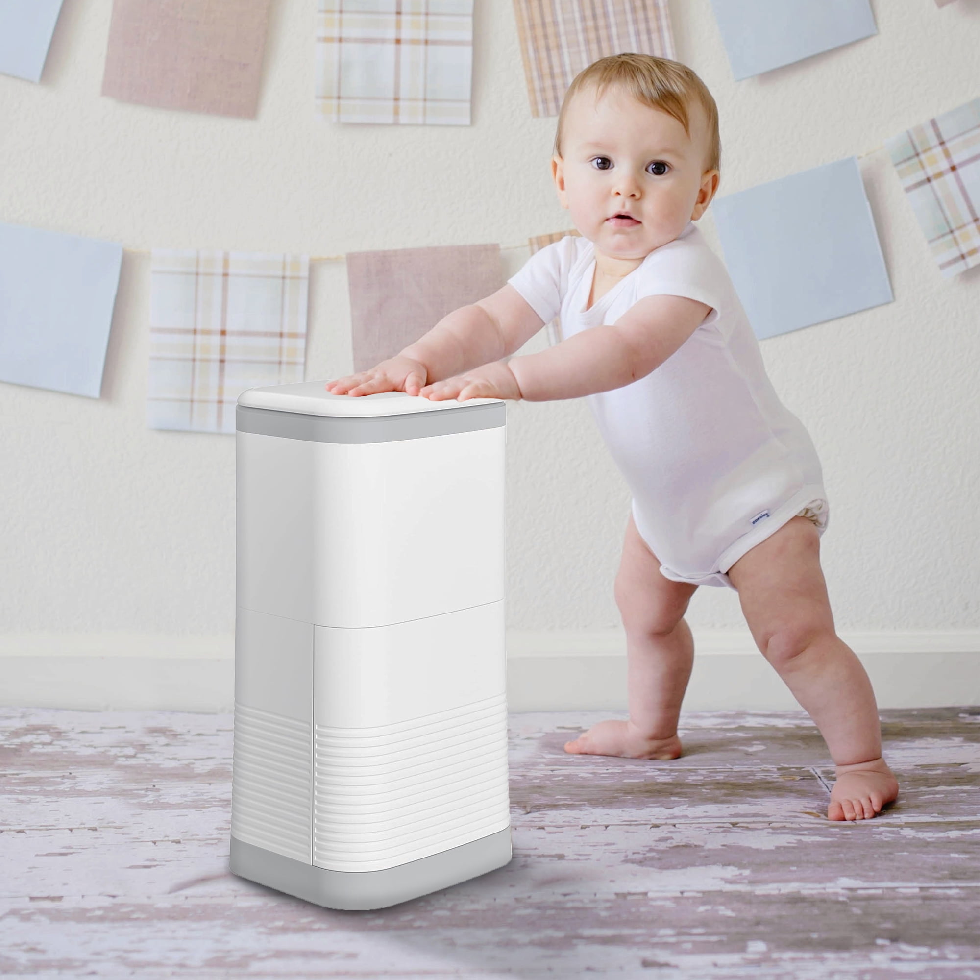 Diaper Pail Odor Locking, with Child-Safe Lock, Cost-Effective Refill ...