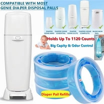 ChoiceRefill Fresh Odor Control Compatible with Most Diaper Genie Pails, 3-Pack, 810 Count ...