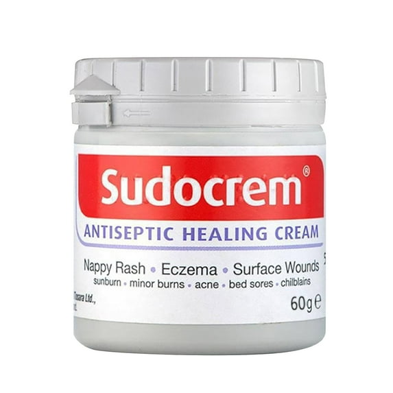 Diaper Rash Cream Sudocrem 2.1oz - Antiseptic Healing Treatment for ...