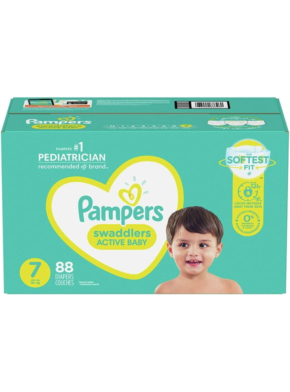 Size 7 Diapers in Diapers - Walmart.com