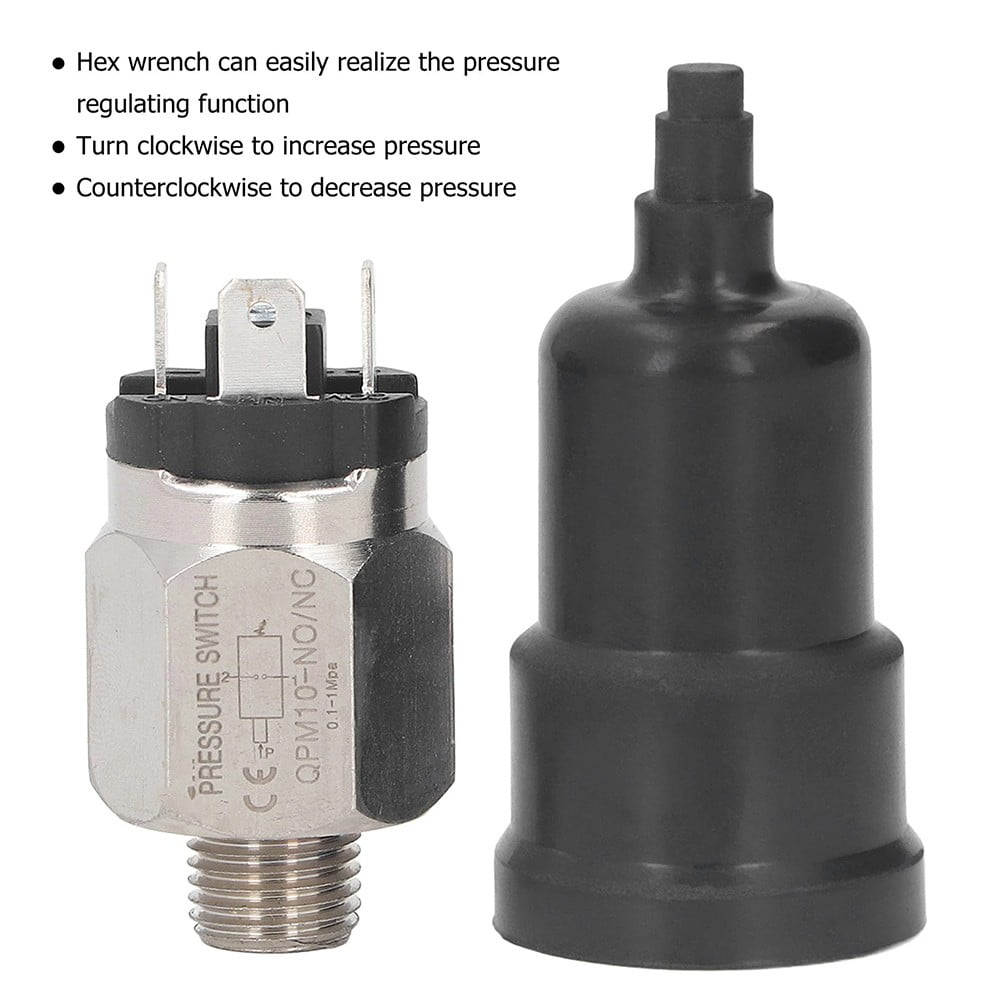 Diaphragm Type Stainless Steel Pressure Control Switch With High ...