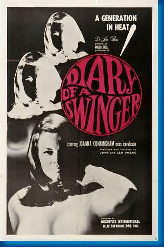 Diary Of A Swinger Movie Poster Art Poster 24x36 Unframed, Age: Adults, Rectangle Z Posters ...