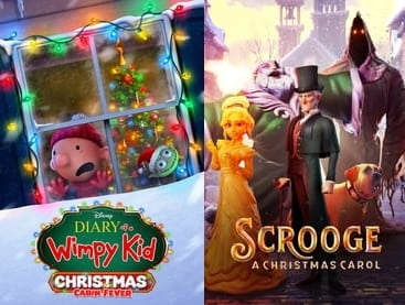 Diary Of A Wimpy Kid Christmas: Cabin Fever (2023) + Scrooge: A ...
