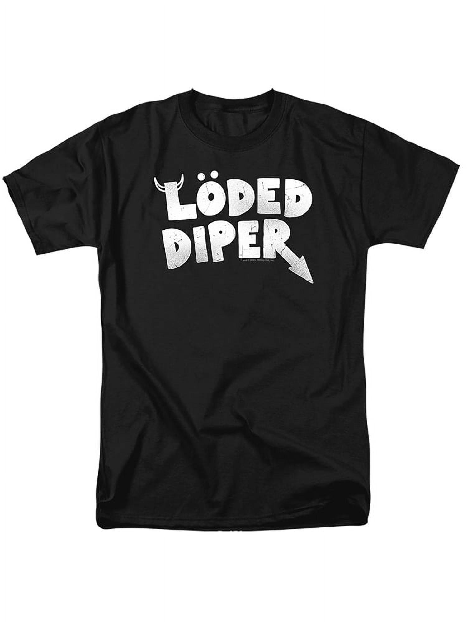 Diary Of A Wimpy Kid Loded Diper Distressed Logo Unisex Adult T Shirt ...