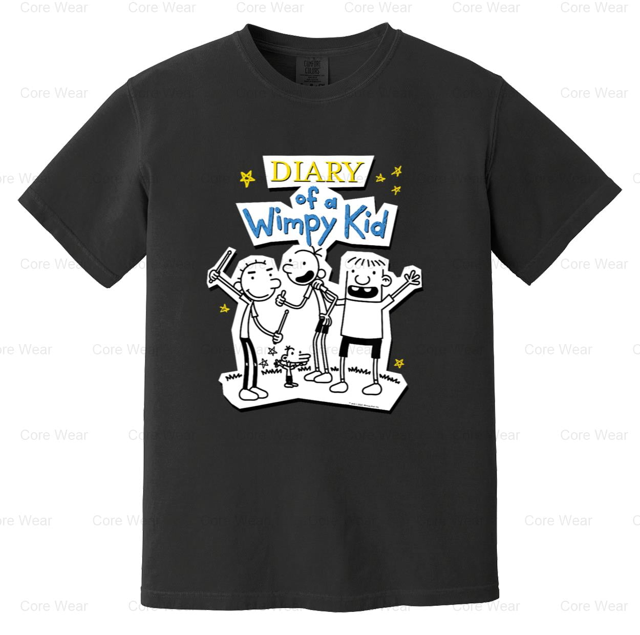 Diary Of A Wimpy Kid The Wimpy Kid Group Characters Fan Comfort Color T ...