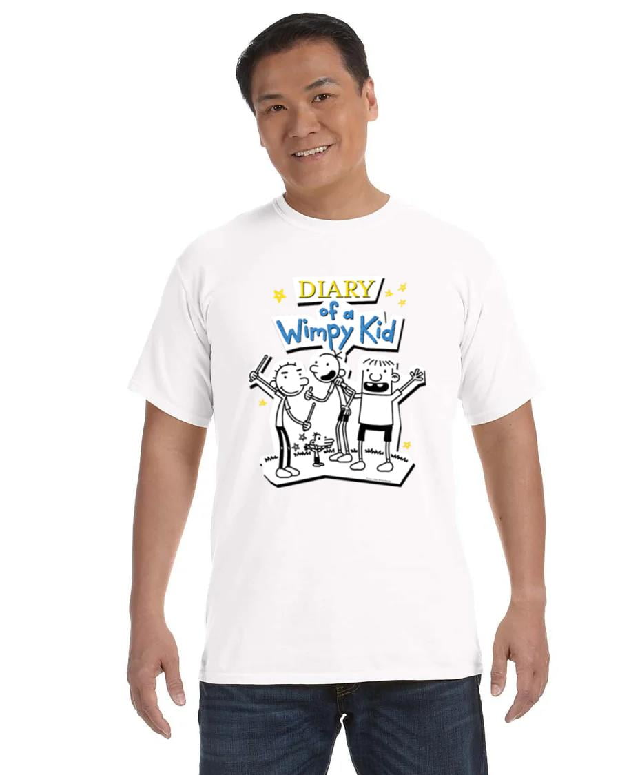 Diary Of A Wimpy Kid Wimpy Kid Group Black COMFORT COLOR T-SHIRT, for ...