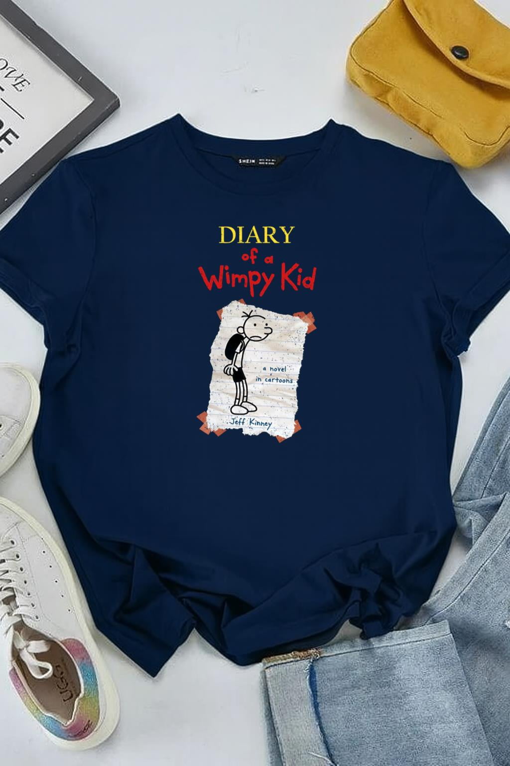 Diary Of A Wimpy Kid World Book Day Comic Story Fan Gift Unisex T-shirt ...