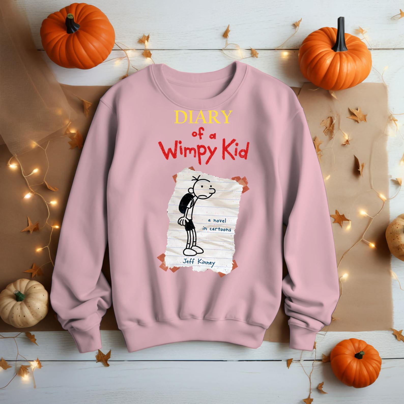 Diary Of A Wimpy Kid World Book Day T-Shirt Comic Story A Novel In ...
