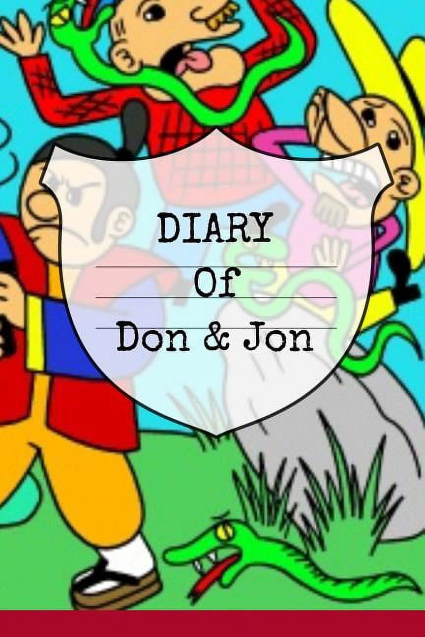 Diary Of Don & Jon: Ninja Book For Kids With Slimy Animal Jokes ...