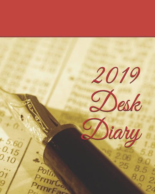 2019 Desk Diary Diary - Plain Simple Series Paperback 1729111955 ...