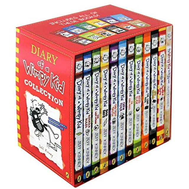 Diary of a Wimpy Kid 12 Books Complete Collection Set New(Diary Of a ...