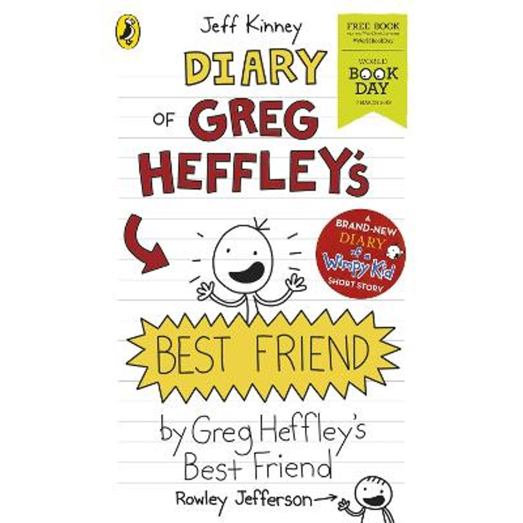 Pre-Owned Diary of Greg Heffley's Best Friend: World Book Day 2019 ...