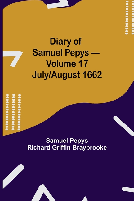 Sam Pepys Richard Griffin Braybrooke