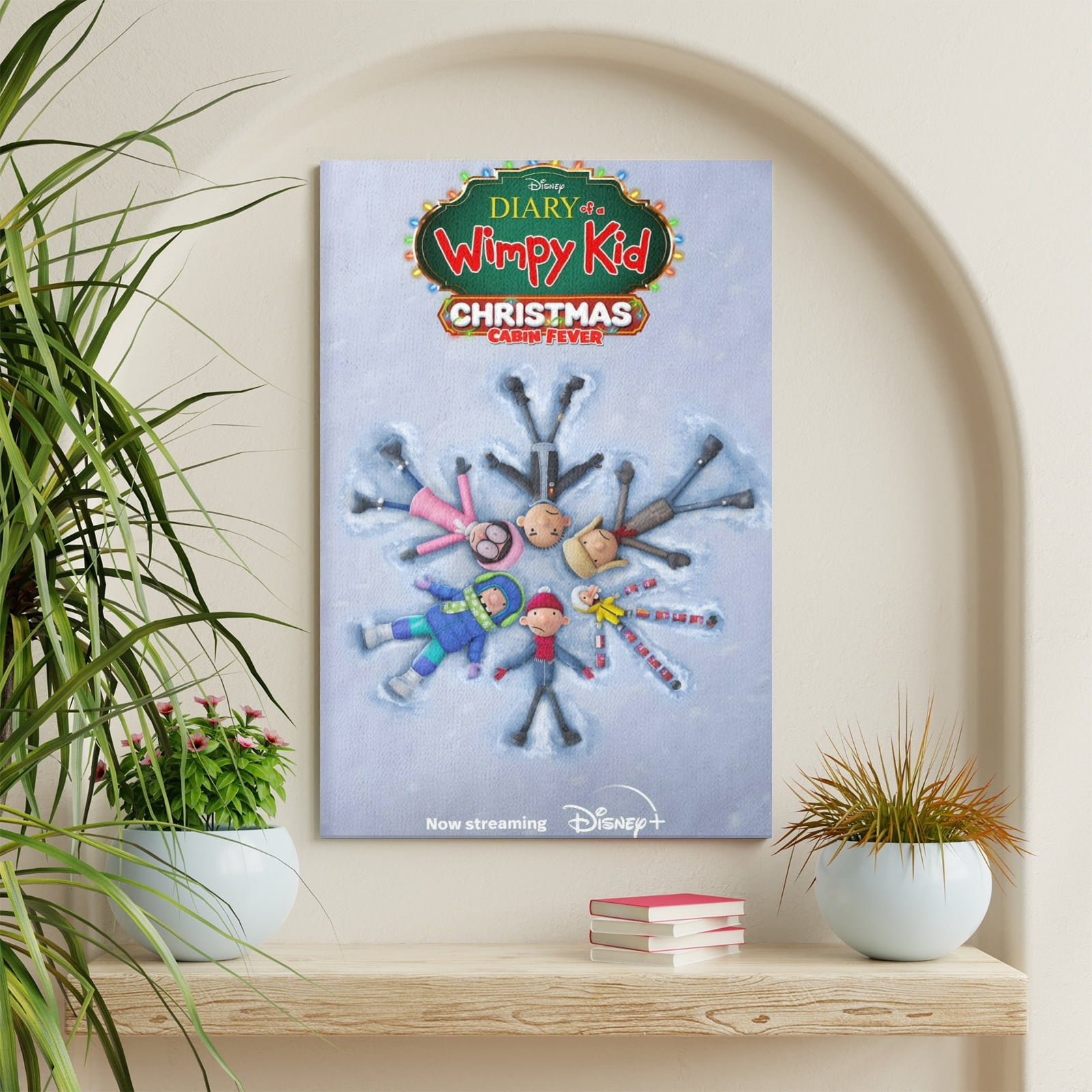 Diary of a Wimpy Kid Christmas: Cabin Fever Canvas Print - Vertical（8 ...