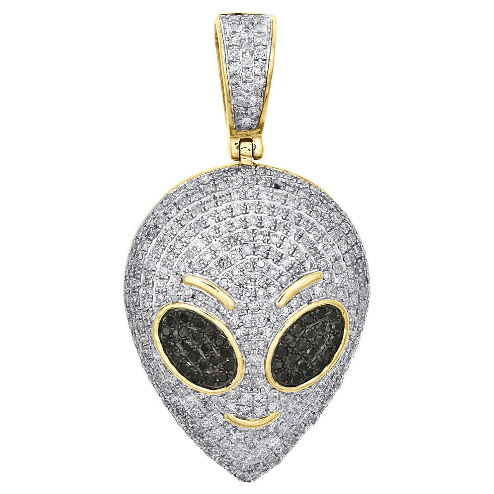 Gold Alien Pendant