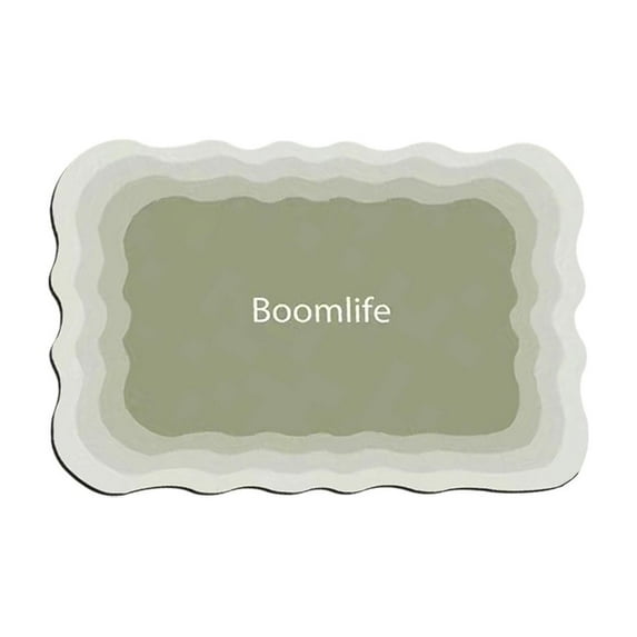 Diatom Mud Bathroom Floor Mat, Quick Drying, Water Absorbing, Nonslip ...