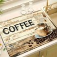 Diatom Mud Coffee Machine Mat - 40x60cm Quick-Drying Water-Absorbing ...