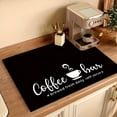 Diatom Mud Coffee Machine Mat - 40x60cm Quick-Drying Water-Absorbing ...
