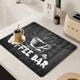 Diatom Mud Coffee Machine Mat - 40x60cm Quick-Drying Water-Absorbing ...