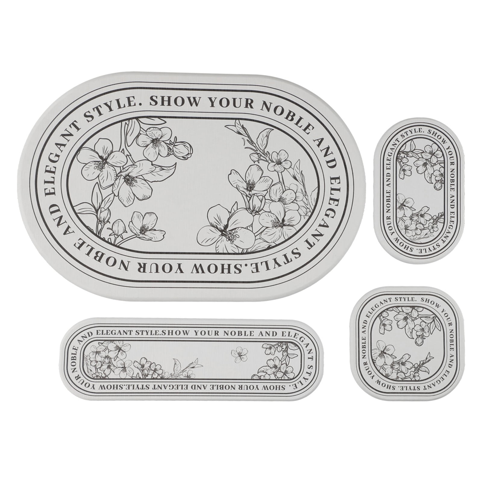 Diatom mud wash set, kitchen, bathroom, countertop storage, absorbent ...